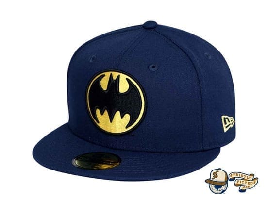 Bat Sign Batman 80th Navy 59Fifty Fitted Cap by DC x New Era | Strictly ...