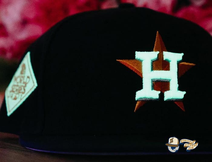 Hat Club Exclusive MLB Side Patch Glow In The Dark 59Fifty Fitted Hat ...