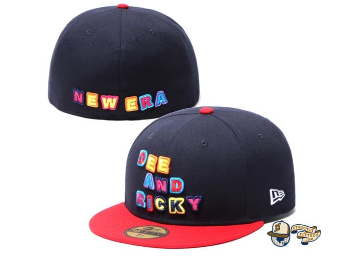 Dee And Ricky Multi Logo 59Fifty Fitted Cap by Dee And Ricky x New Era ...