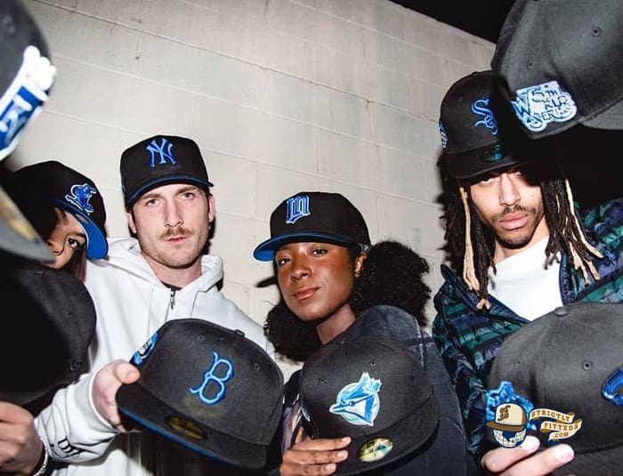 Hat Club Exclusive Blackberry MLB 59Fifty Fitted Hat Collection by MLB ...