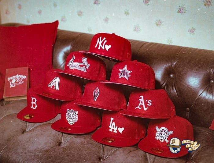 Hat Club Exclusive Sweethearts MLB 59Fifty Fitted Hat Collection by MLB ...