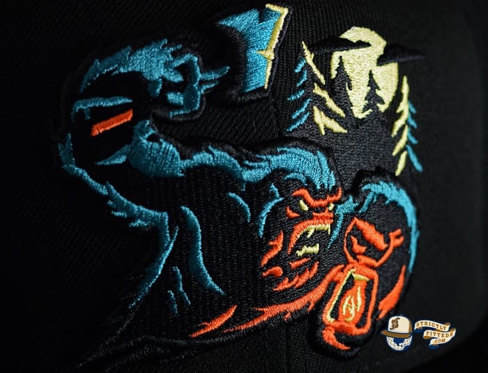 Sasquatch Black 59Fifty Fitted Cap by Noble North x New Era | Strictly ...