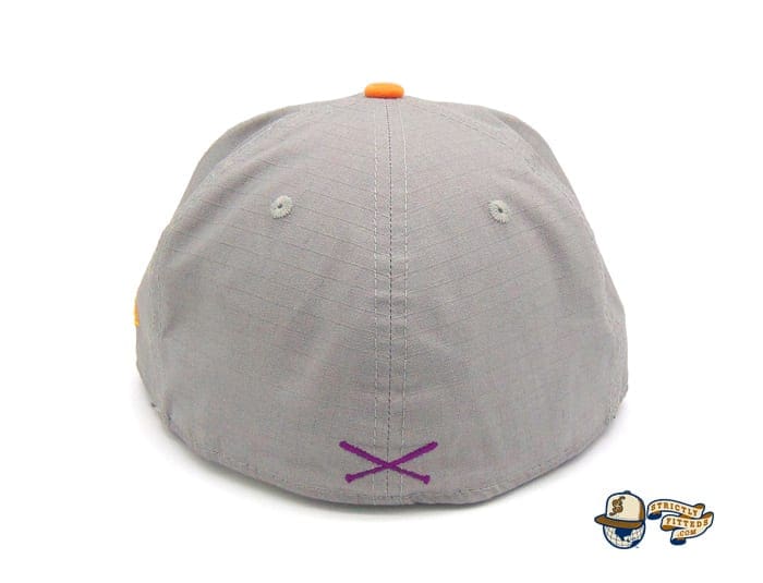 Crossed Bats Grey Ripstop 59Fifty Fitted Cap by JustFitteds x New Era ...