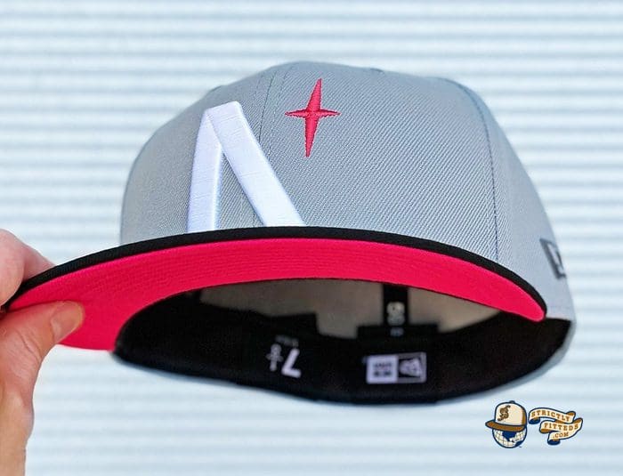 North Star Grey Black Infrared 59Fifty Fitted Hat by Noble North x New ...