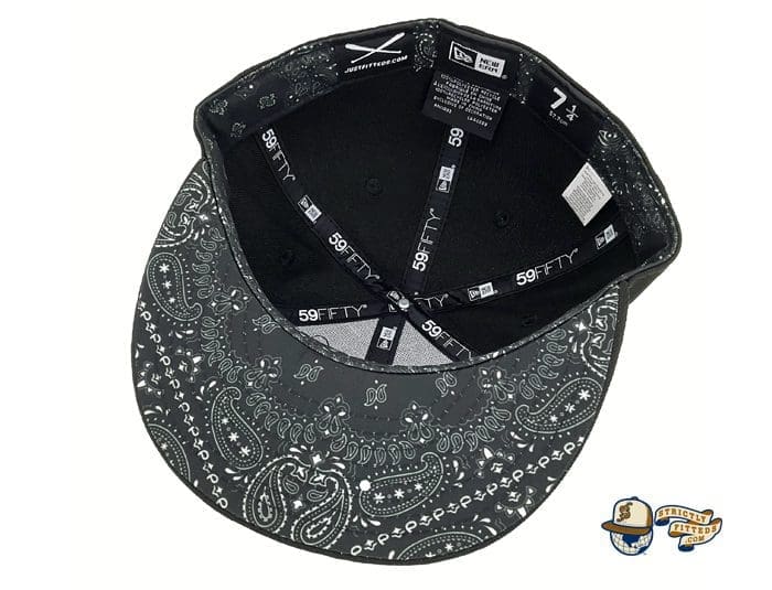 Crossed Bats Logo Repreve Bandana 59Fifty Fitted Hat by JustFitteds x ...