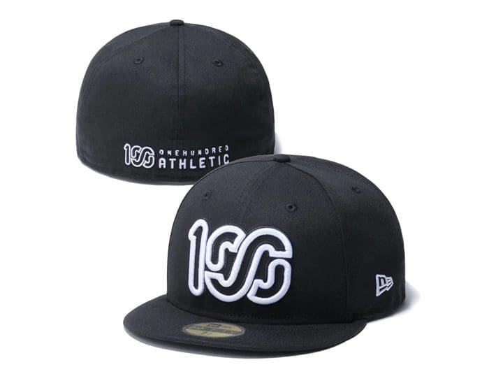 ONEHUNDRED ATHLETIC 100 Logo 59Fifty Fitted Hat by ONEHUNDRED ATHLETIC ...