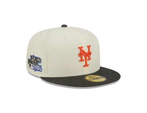 MLB Black Denim 59Fifty Fitted Hat Collection by MLB x New Era ...