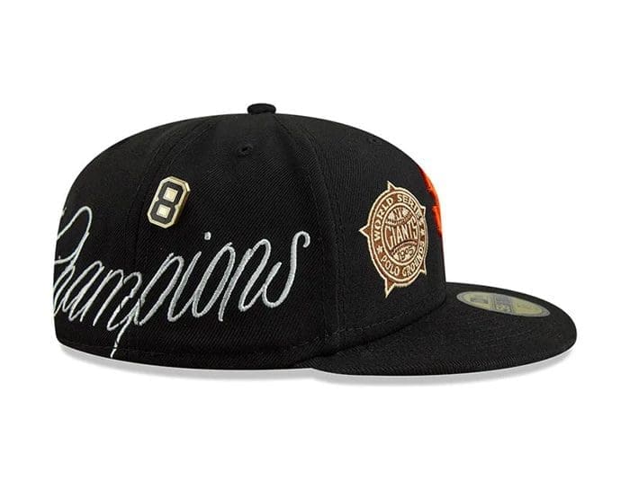 San Francisco Giants Historic Champs Black 59Fifty Fitted Hat by MLB x ...