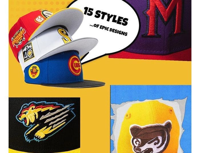 Hat Club Universe X-Pack 59Fifty Fitted Hat Collection by MLB x MiLB x ...