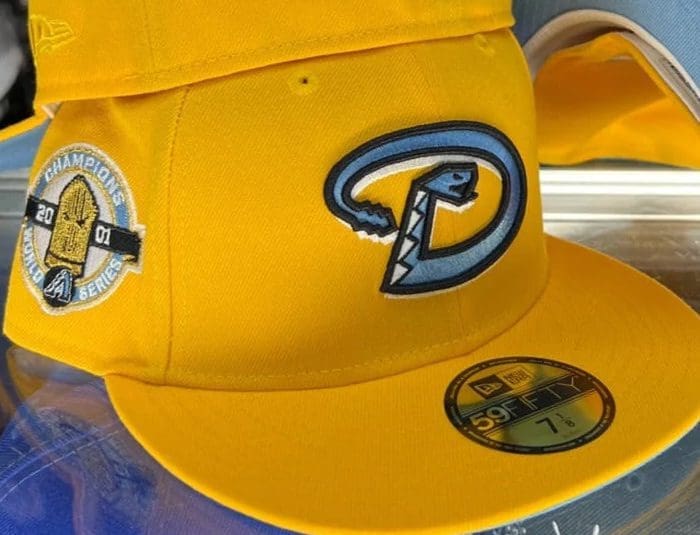 Arizona Diamondbacks 2001 World Series Champions Yellow Sky Blue ...