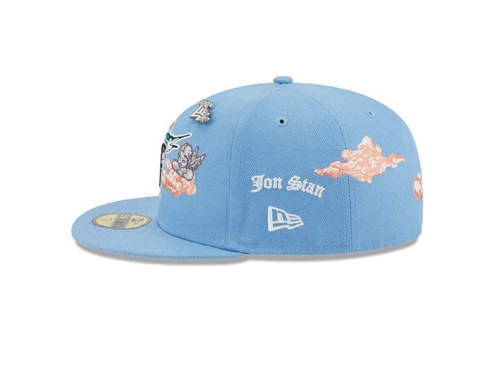 MLB Jon Stan Angelic 59Fifty Fitted Hat Collection by MLB x Jon Stan x ...