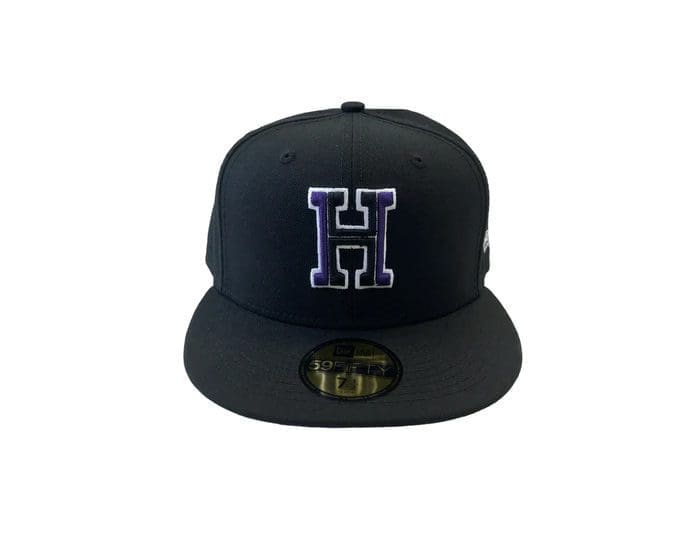 Palisade Black Purple 59Fifty Fitted Hat by Fitted Hawaii x New Era ...