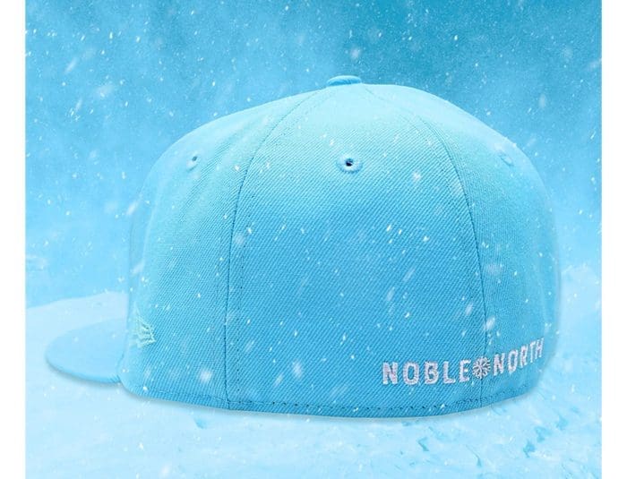 Snowflake Arctic Blue 59Fifty Fitted Hat by Noble North x New Era ...