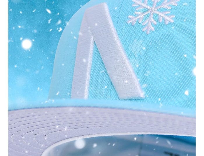 Snowflake Arctic Blue 59Fifty Fitted Hat by Noble North x New Era ...