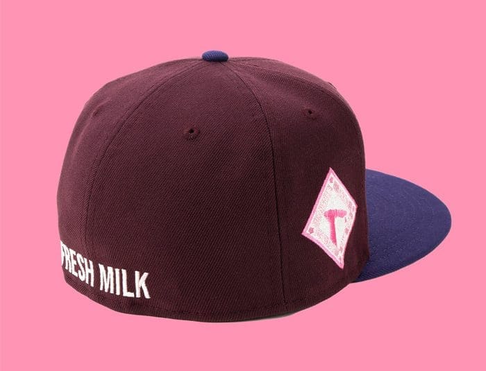 Cereal Killer Two Maroon Deep Purple 59Fifty Fitted Hat by Milk x New ...