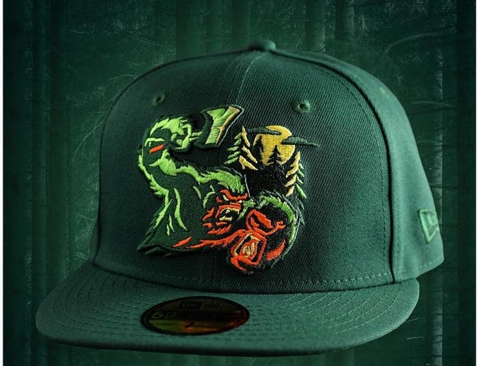 Sasquatch Emerald Green 59Fifty Fitted Hat by Noble North x New Era ...