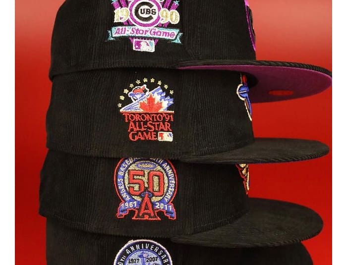 Capsule Hats Corduroy Pack 2023 59Fifty Fitted Hat Collection by MLB x ...