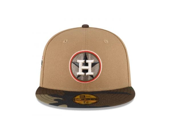 MLB Just Caps Camo Khaki 59Fifty Fitted Hat Collection by MLB x New Era ...