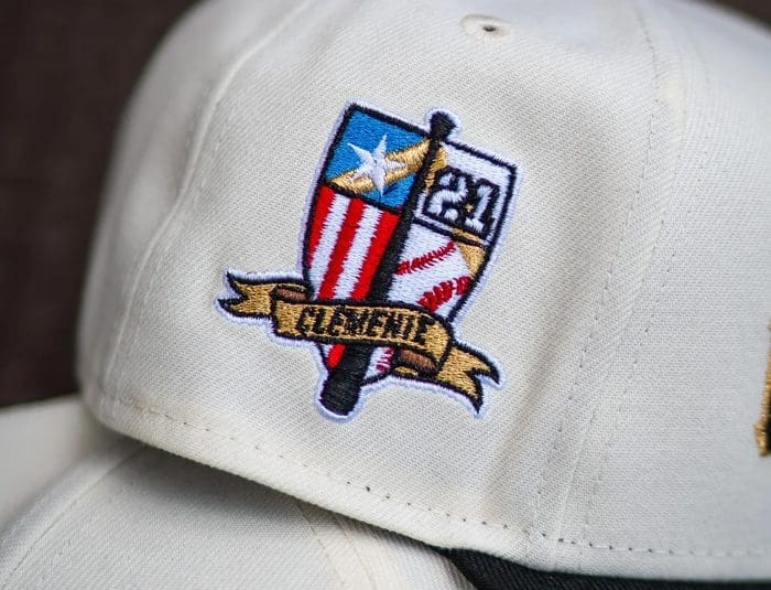 Pittsburgh Pirates Clemente Off-White Black 59Fifty Fitted Hat by MLB x ...