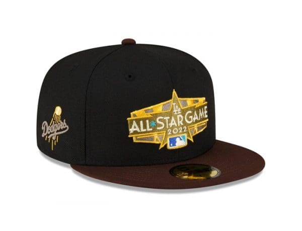 MLB Just Caps Black Crown 59Fifty Fitted Hat Collection by MLB x New ...