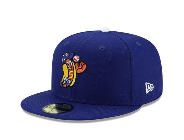 Los Angeles Dodgers Dodger Dog 59Fifty Fitted Hat by MLB x New Era ...