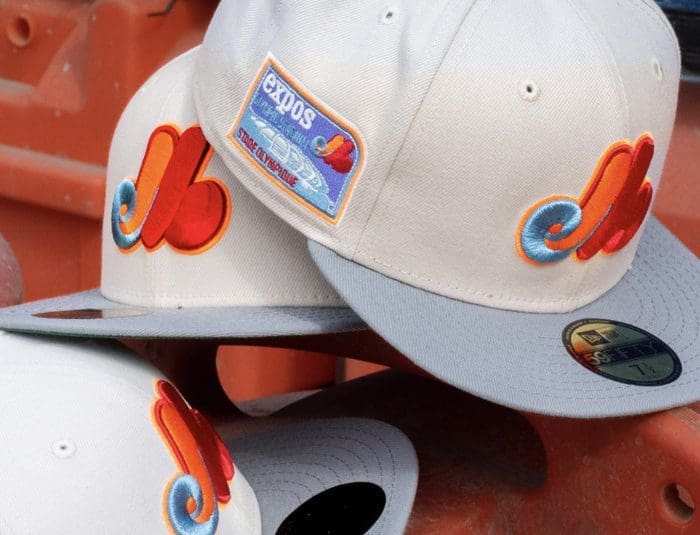 Montreal Expos Plateau Mount Royal 59Fifty Fitted Hat by MLB x New Era ...