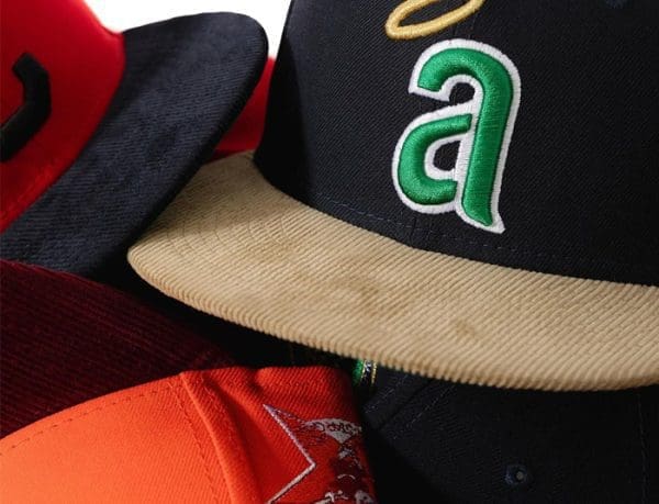 Hat Club Cord 2 Tone Visors 59Fifty Fitted Hat Collection by MLB x New ...