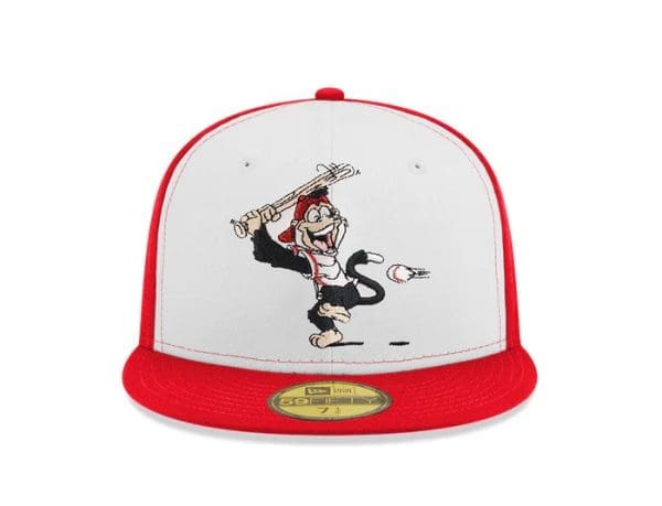 Los Angeles Angels Rally Monkey 50th Anniversary 59Fifty Fitted Hat by ...