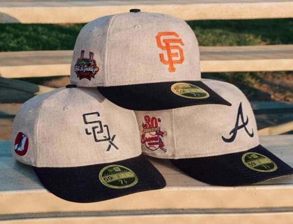 MLB Ballpark Classics 2024 Retro Crown 59Fifty Fitted Hat Collection by ...