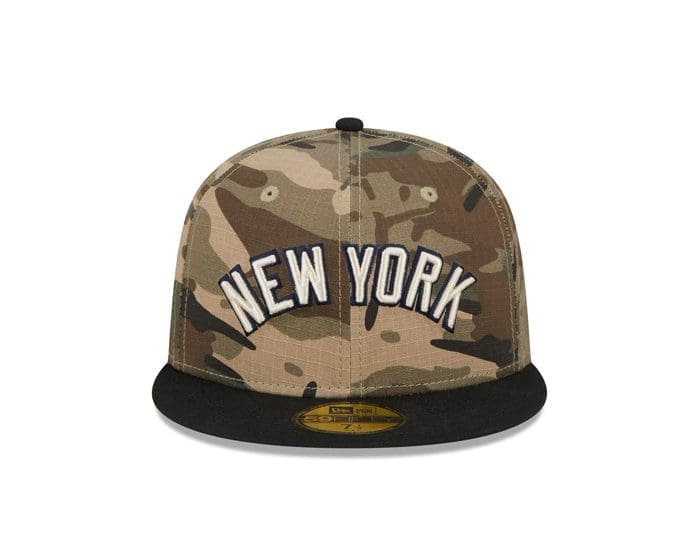 MLB Camo Crown 59Fifty Fitted Hat Collection by MLB x New Era ...