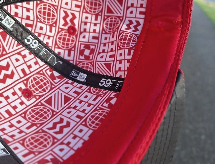 Red Phantom OctoSlugger 59Fifty Fitted Hat by Dionic x New Era ...