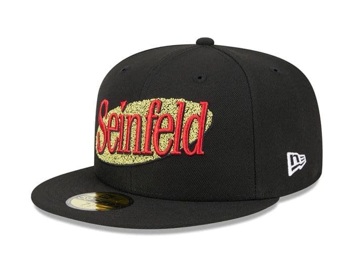 Seinfeld Black 59Fifty Fitted Hat by Seinfeld x New Era | Strictly Fitteds
