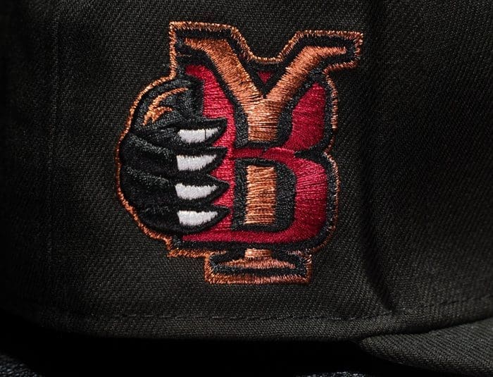 Yakima Bears YB Bears Black 59Fifty Fitted Hat by MiLB x New Era ...