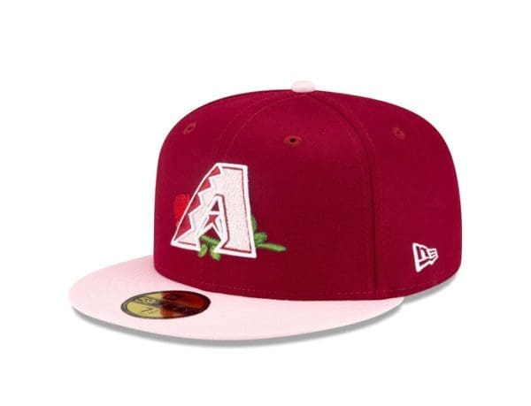Just Caps Rose Flower 59Fifty Fitted Hat Collection by MLB x New Era ...