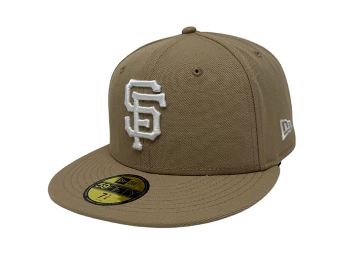 The 4th Quarter Shop Camel Grey 59Fifty Fitted Hat Collection by MLB x ...