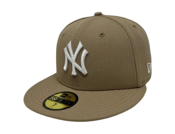 The 4th Quarter Shop Camel Grey 59Fifty Fitted Hat Collection by MLB x ...