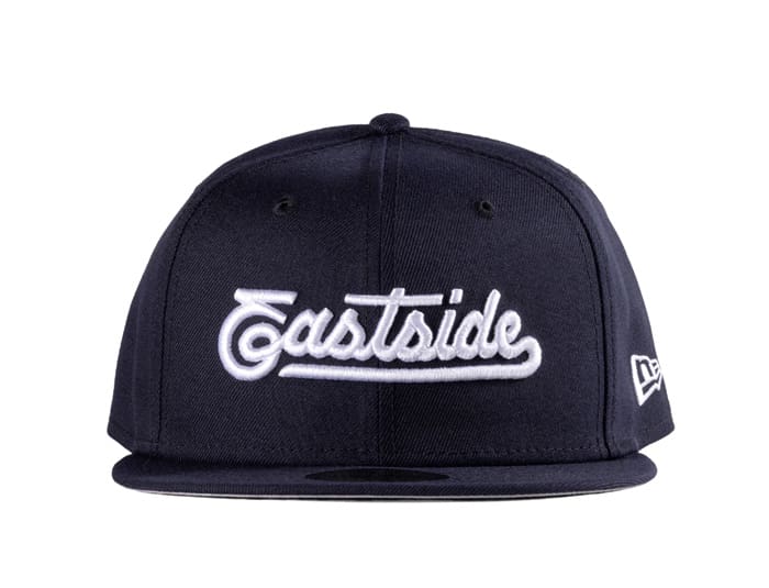 Eastside Script Navy 59Fifty Fitted Hat by Westside Love x New Era ...
