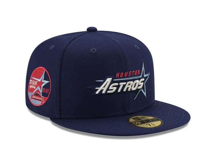 Houston Astros 35th Anniversary Navy Red 59Fifty Fitted Hat by MLB x ...