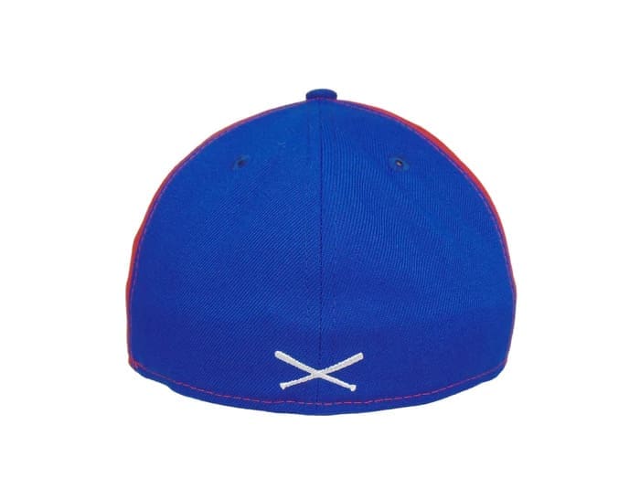 Crossed Bats Logo Pinwheel RWB 59Fifty Fitted Hat by JustFitteds x New ...