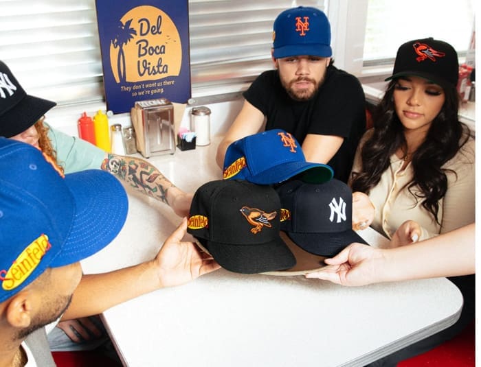 Hat Club x Seinfeld 59Fifty Fitted Hat Collection by MLB x New Era ...