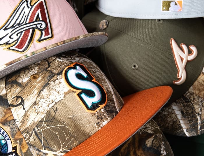 Hat Club Real Tree Variety 59Fifty Fitted Hat Collection by MLB x New ...