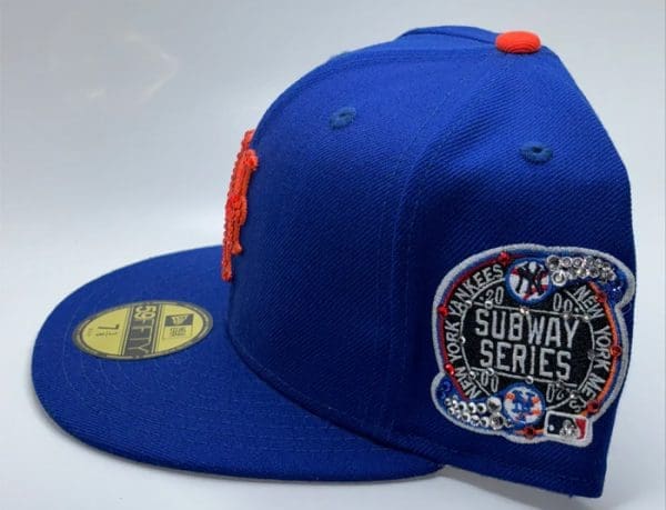 New York Mets Crystallized 2000 Subway Series 59Fifty Fitted Hat by MLB ...