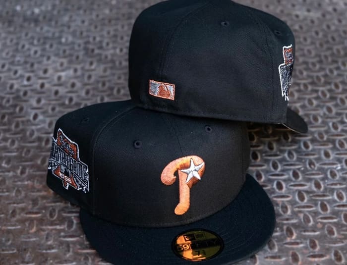 Philadelphia Phillies 1996 All-Star Game Black Metallic Copper 59Fifty ...