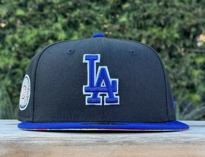Los Angeles Dodgers Black Royal Aztec Calander Sarape 59Fifty Fitted ...