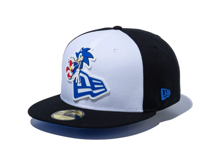 Sonic The Hedgehog Flag Logo 59Fifty Fitted Hat by Sonic The Hedgehog x ...