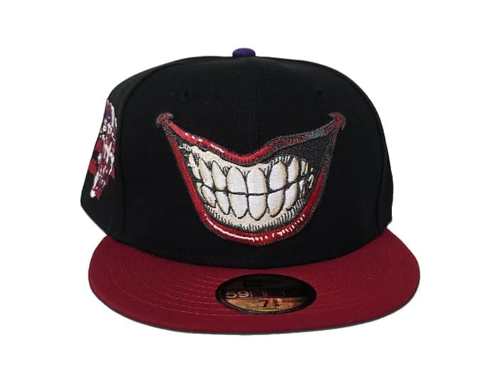 Joker Villain Element Black Red 59Fifty Fitted Hat by DC Comics x New ...