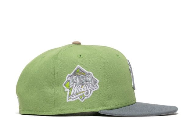 New York Yankees Matcha Grey 59Fifty Fitted Hat by MLB x New Era ...
